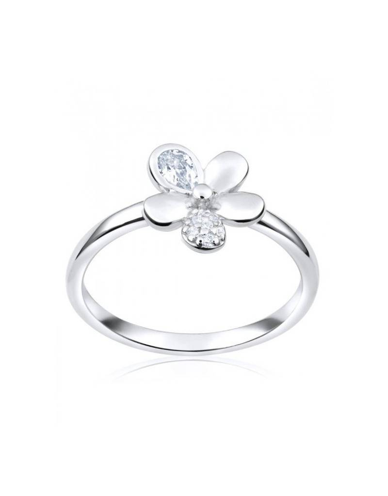 Sparkling Petal Ring | Larus Jewellery